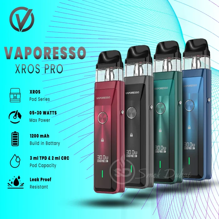 Buy Vaporesso XROS Pro Vape Kit 30W 1200mAh In Dubai, UAE