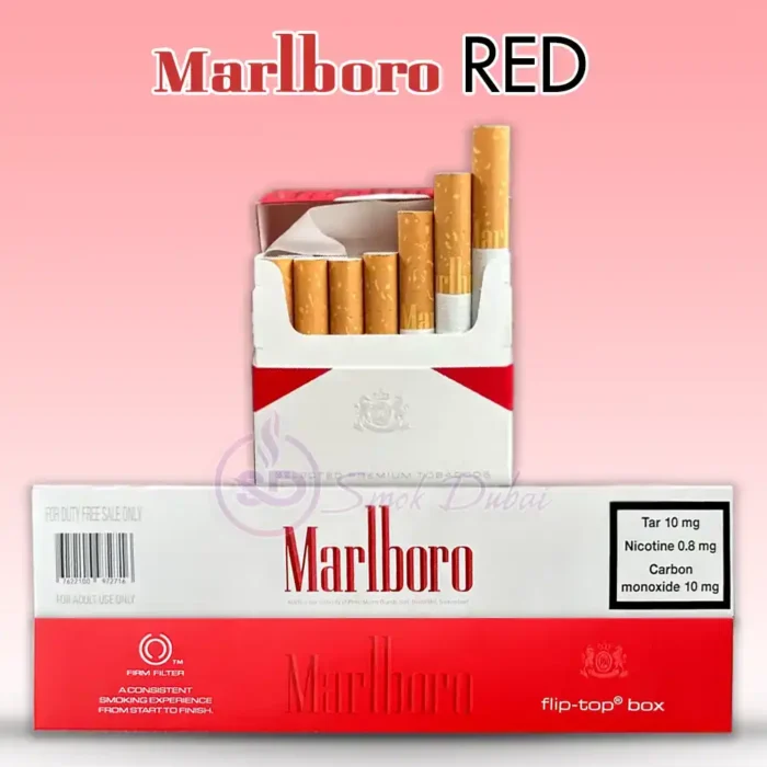 Marlboro Red Cigarettes - Rich Aroma Flavor & Fast Delivery In UAE