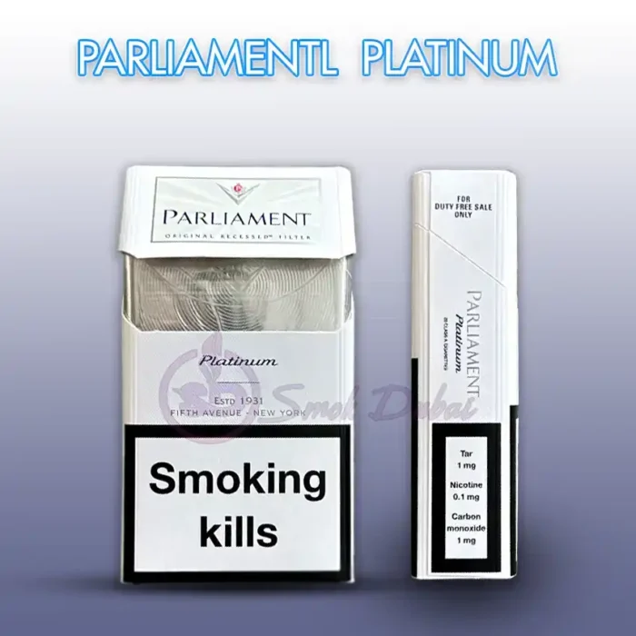 Buy Parliament Platinum Cigarette | Same-Day Delivery